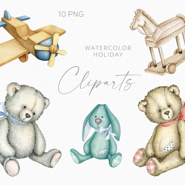 Toys Clipart - Etsy