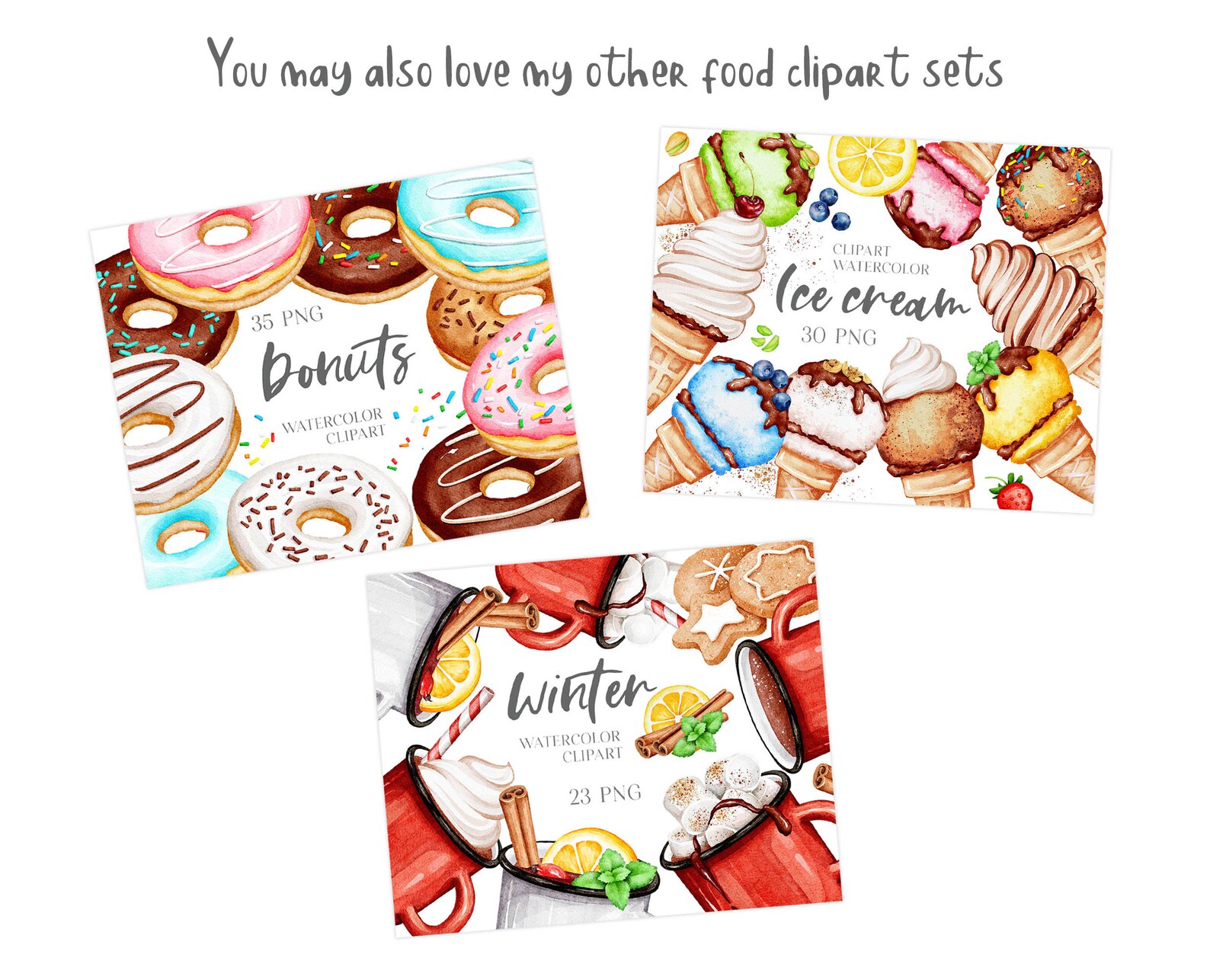 Hot Chocolate Red Mug Clipart. Watercolor Christmas Clipart ...