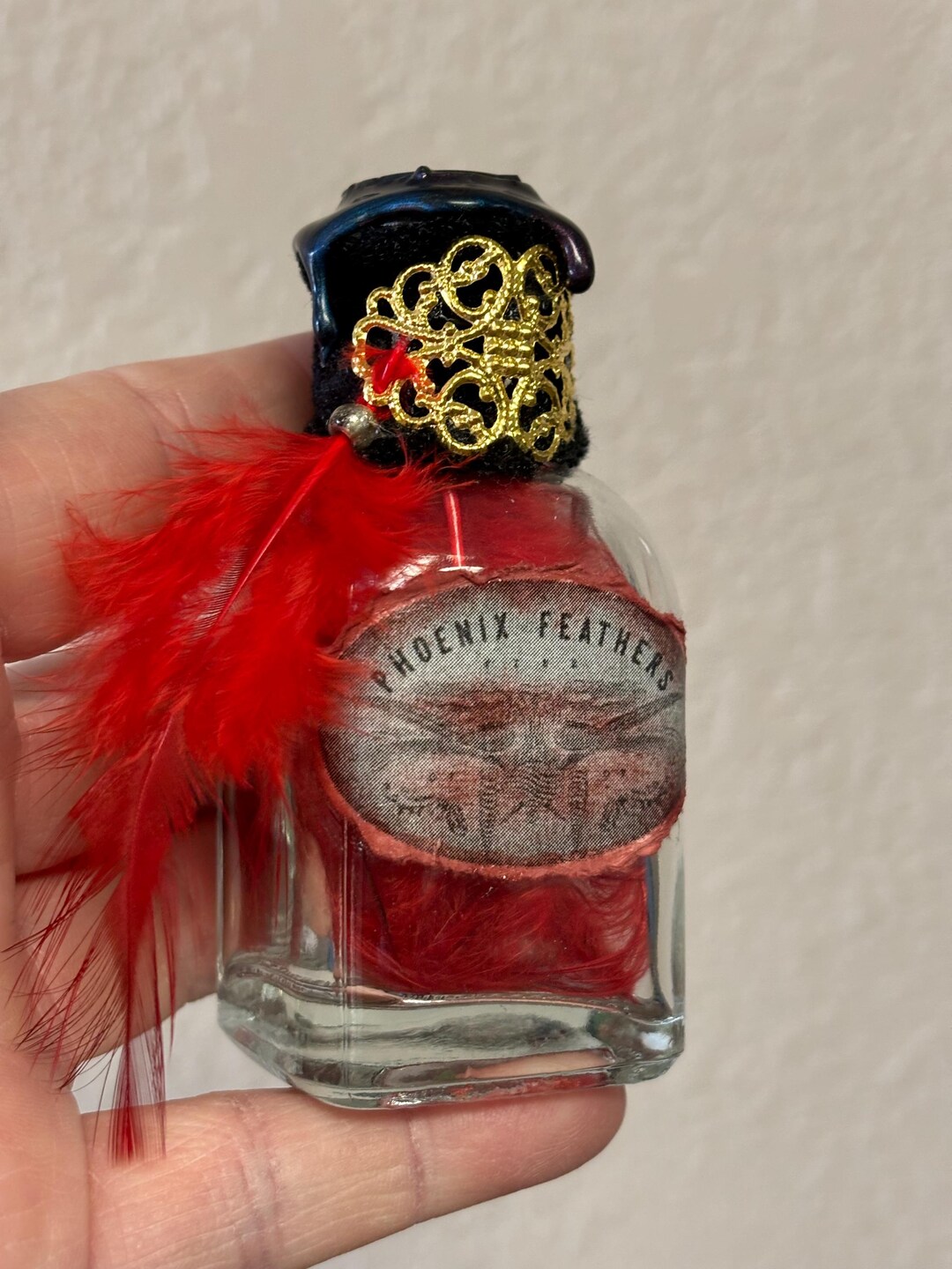 Phoenix Feathers Potion | Potion | Potion Bottle | Fantasy Potion ...