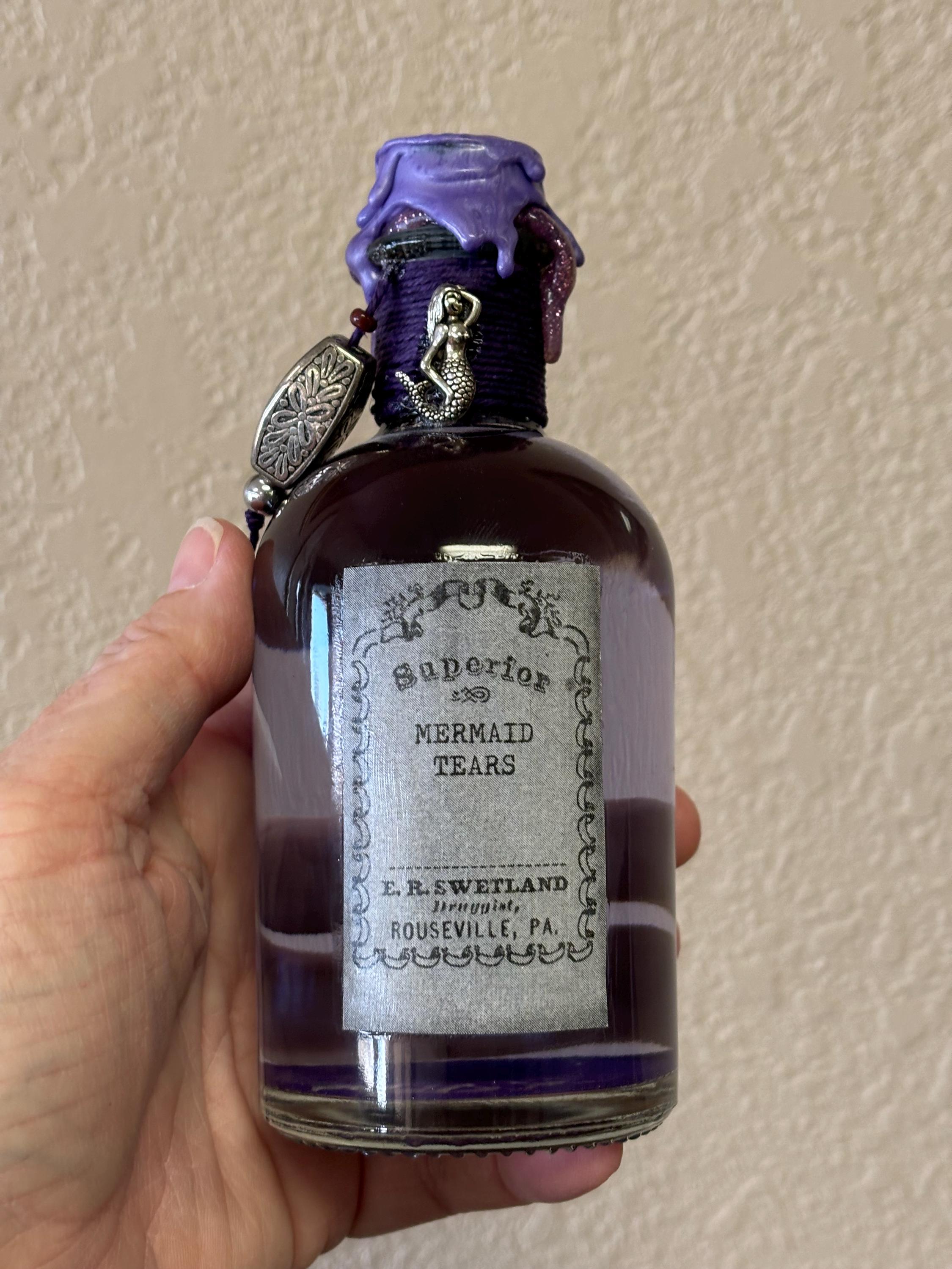 Mermaid Tears Potion | Potion | Potion Bottle | Fantasy Potion ...