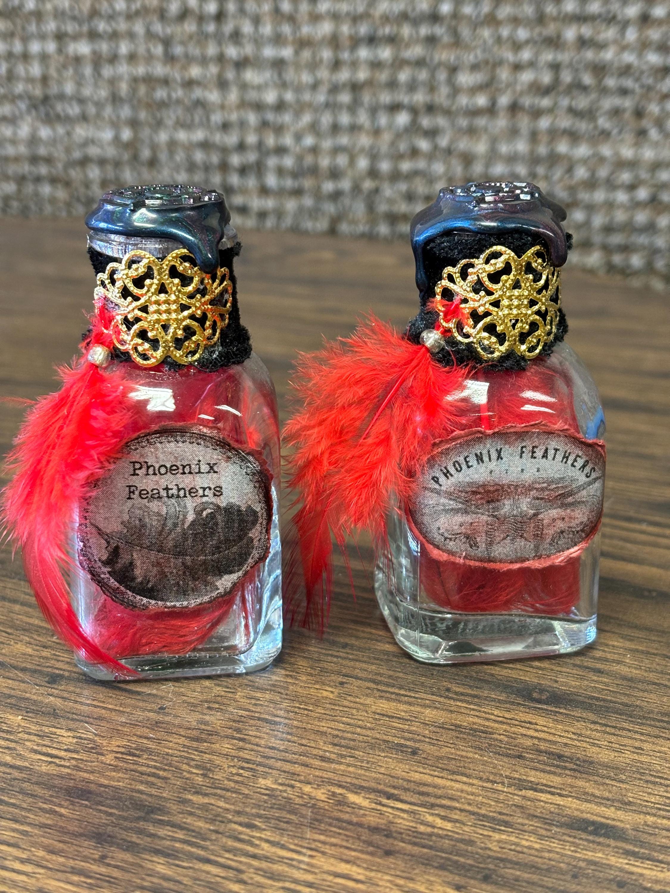 Phoenix Feathers Potion | Potion | Potion Bottle | Fantasy Potion ...
