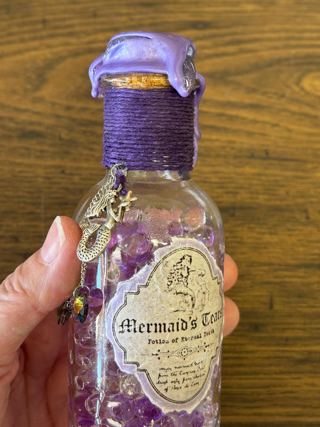 Mermaid Tears Potion Potion Potion Bottle Fantasy Potion Halloween ...