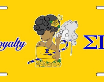 Sigma Gamma Rho License Plate - Etsy