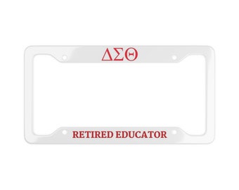 Educator License Plate - Etsy