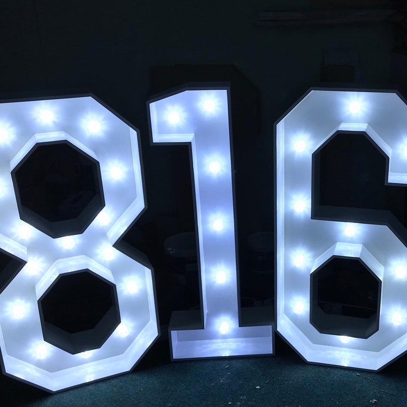 4ft Numbers - Etsy UK