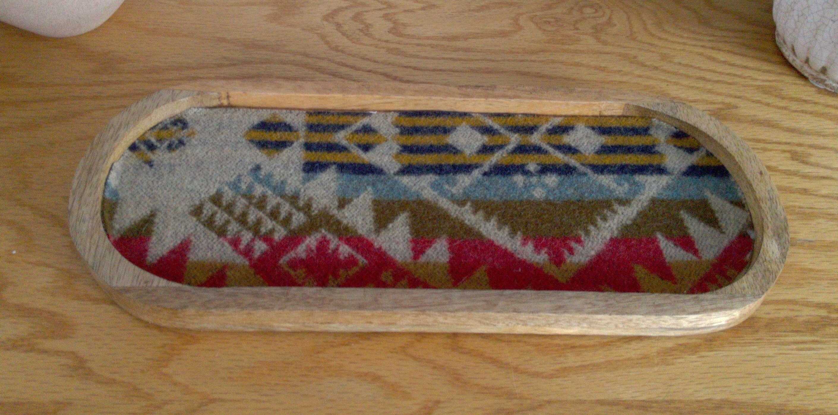 Trinket Tray | Native Southwest Fabric Decor | Catch All Tray ...