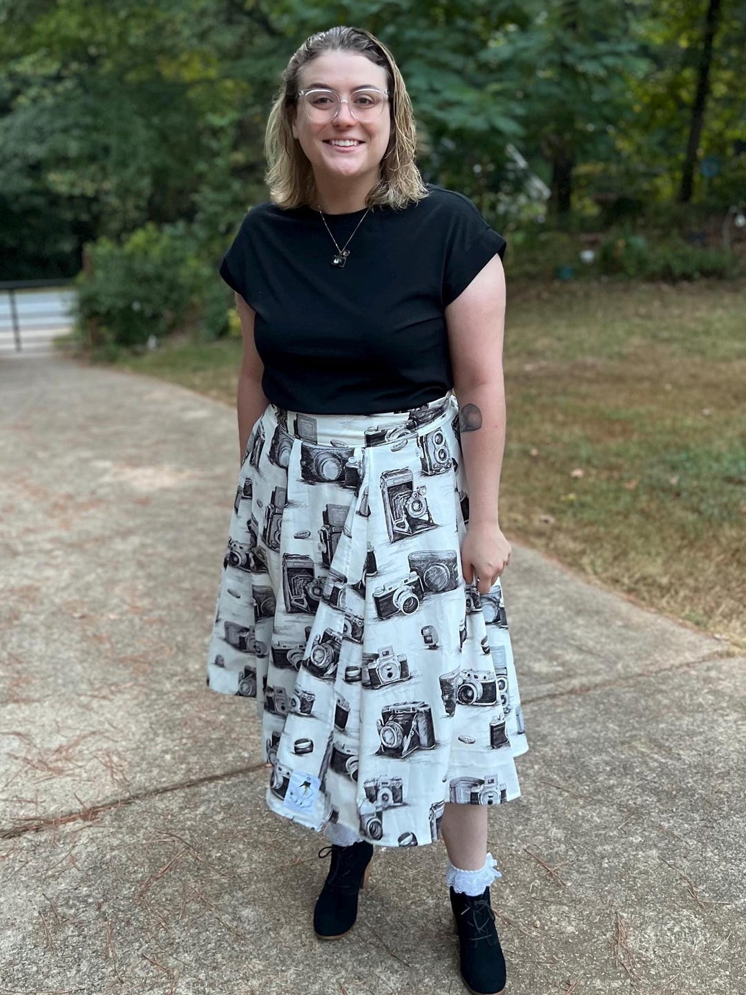 Maxi Wrap Skirt. Camera Skirt. 30” Inches Long. Fits up to 54” Inch ...