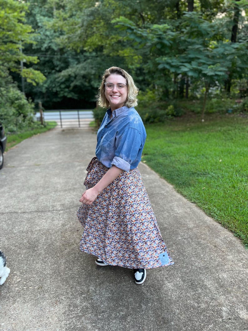 Maxi Wrap Skirt. People Diversity Skirt. 30” Inches Long. Fits up to 54” Inch Waist. Teacher ...