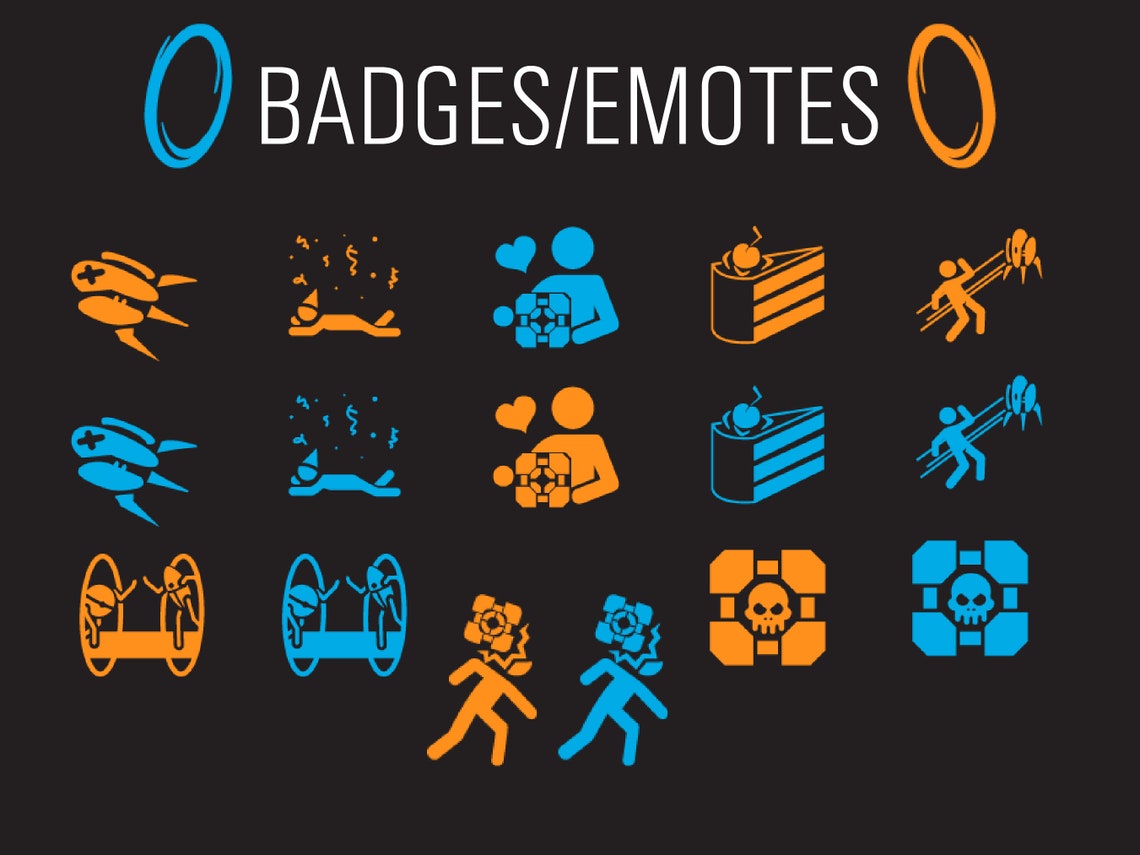 Portal Streaming Twitch Overlays, Emotes, and Panels animated Options ...