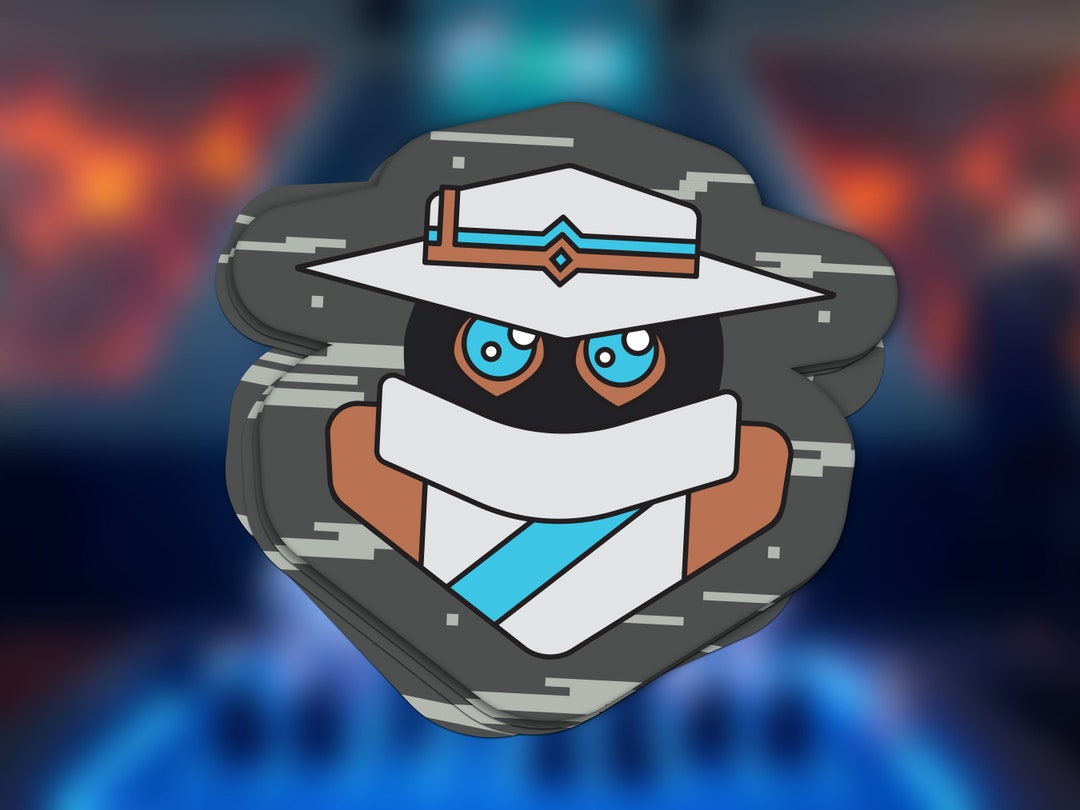 Kawaii Cypher Valorant Sticker Durable Vinyl Sticker Laptop ...