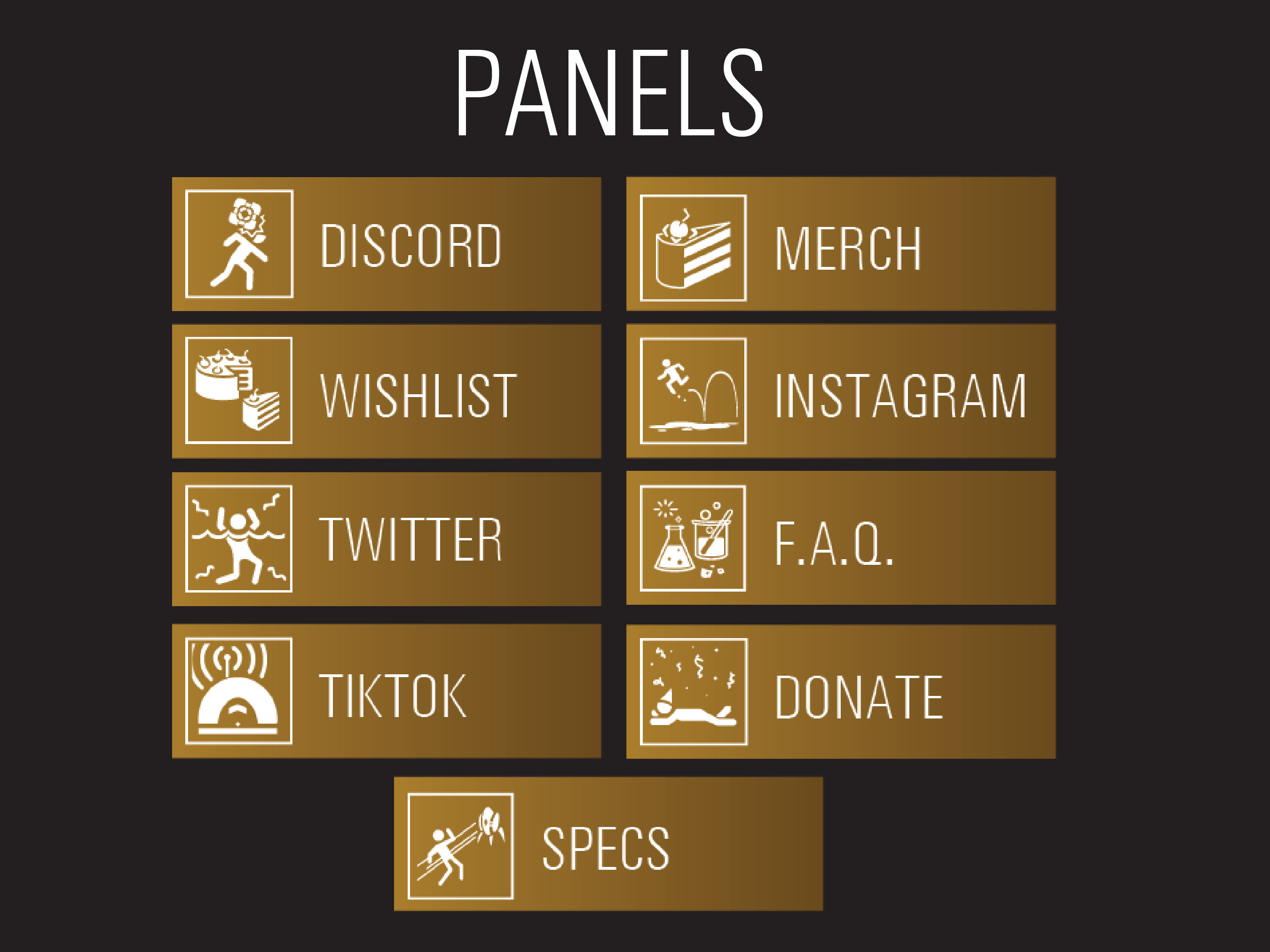 Portal Streaming Twitch Overlays, Emotes, and Panels animated Options ...