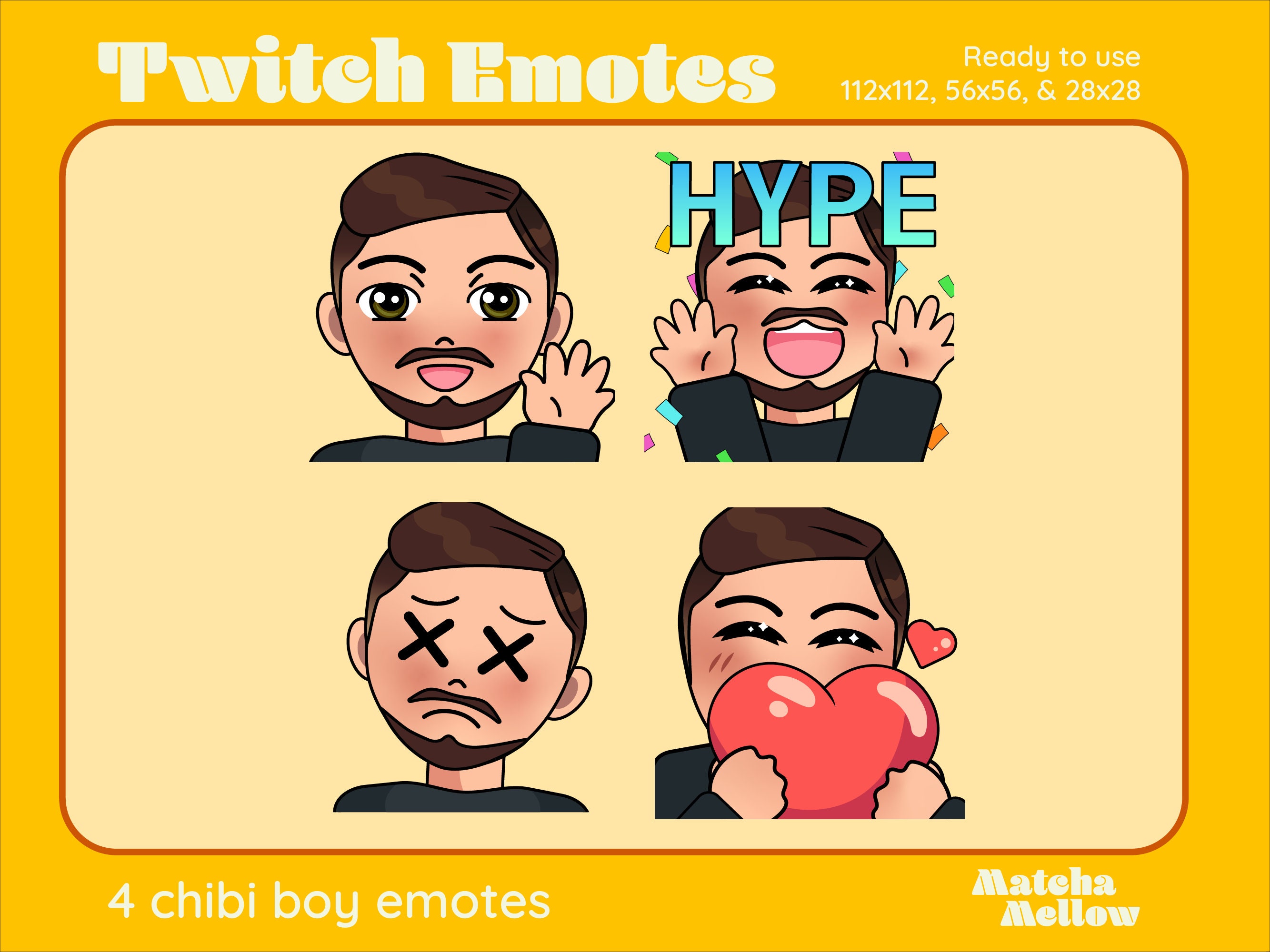 Chibi Boy Twitch Emote - Etsy