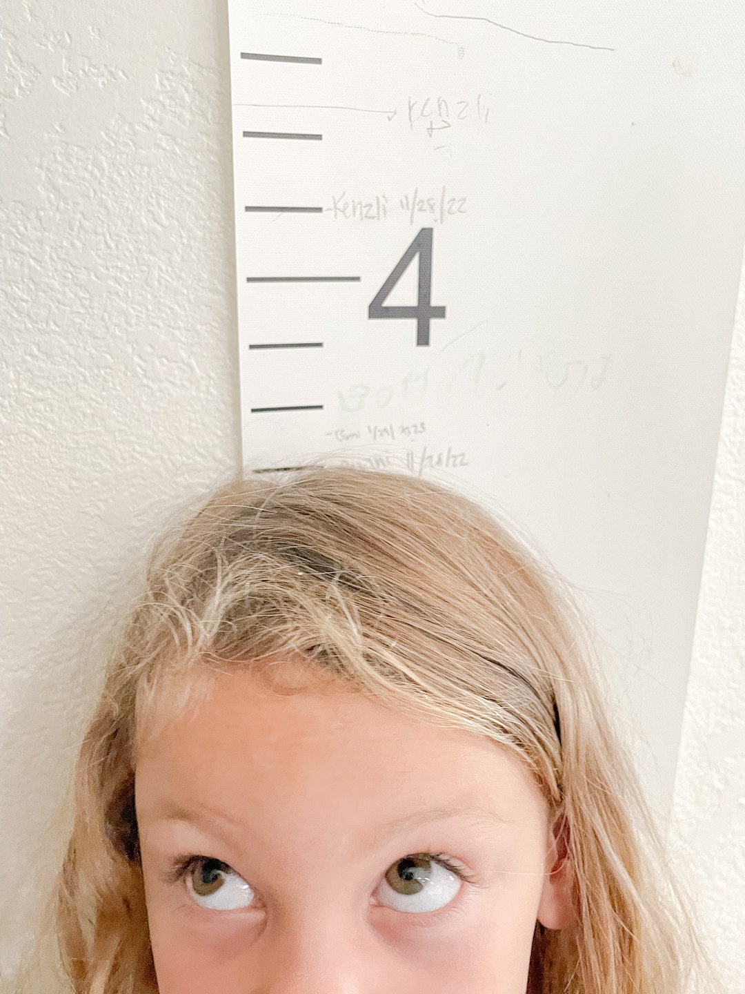 Growth Chart Height Chart Kids Growth Chart Canvas Chart - Etsy