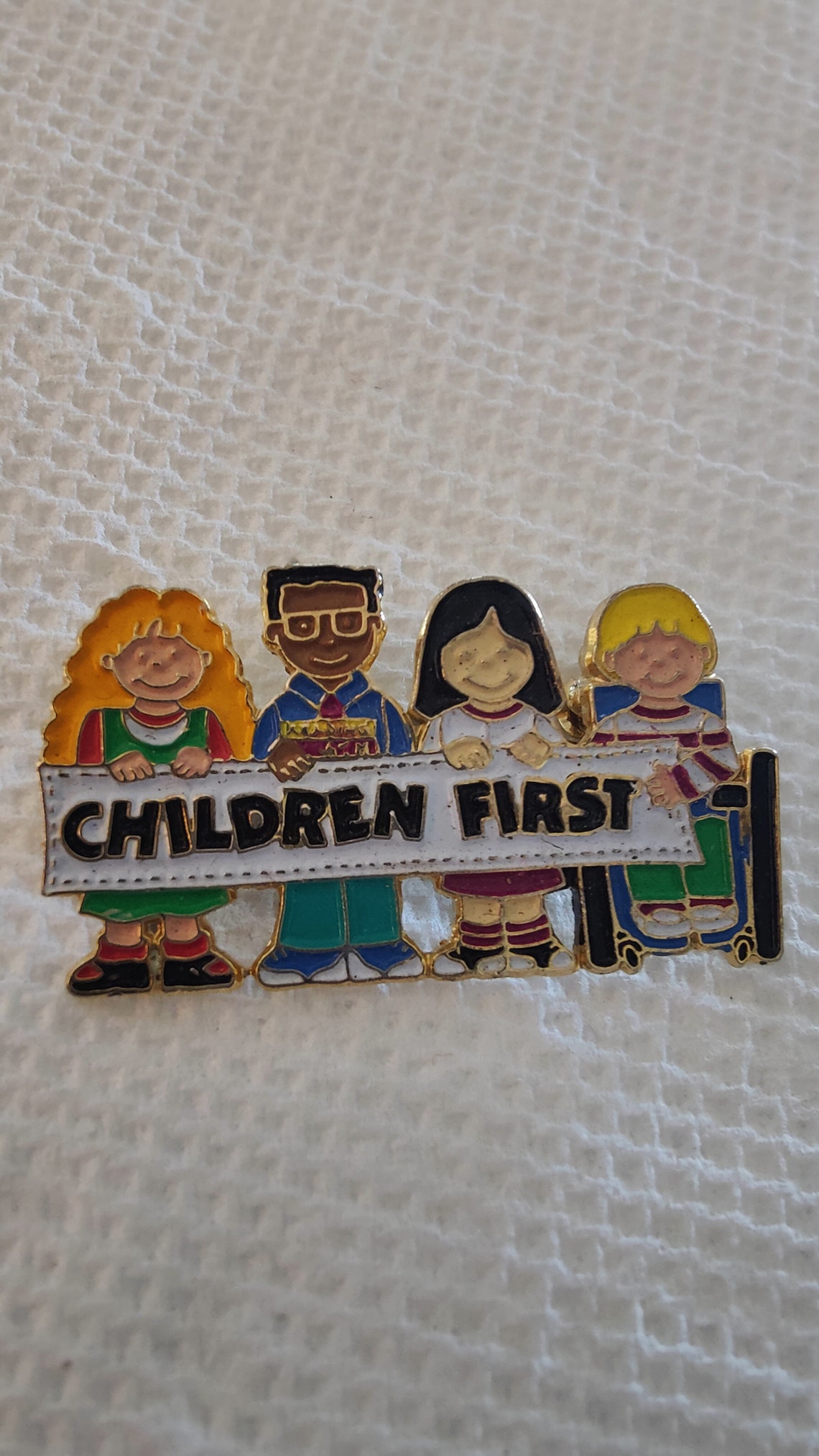 Children First Pin - Etsy