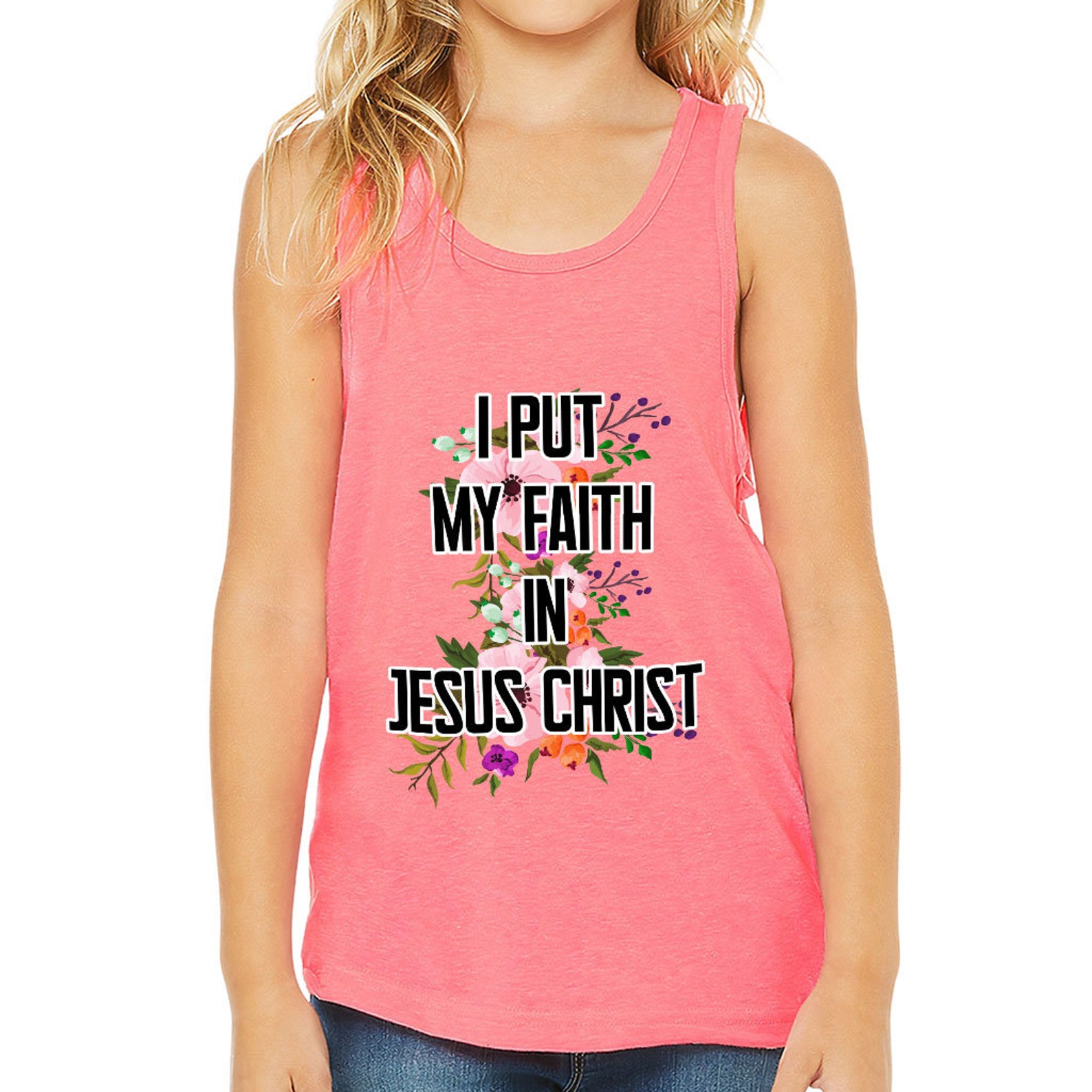 Christian Tank Christmas Tank Top Faith Tank Top Religious Shirt Church ...