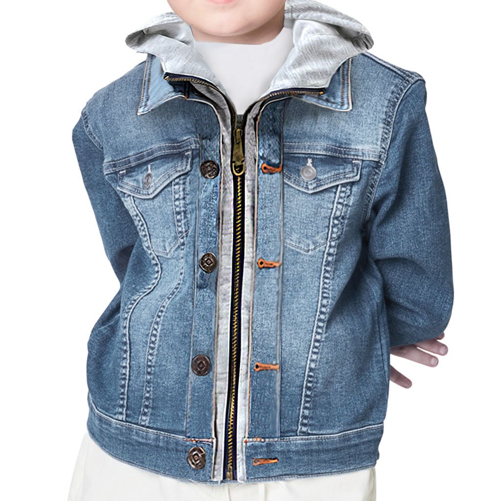 Jesus Christ My Savior and Friend Jeans Jacket, Blue Denim Religious ...