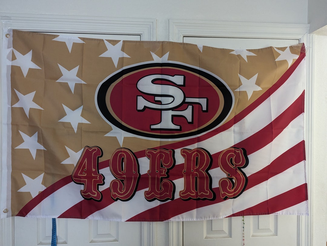 New 3 X 5 Foot San Francisco 49ers Flag Football Banner - Etsy