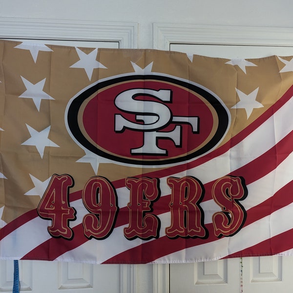 San Francisco 49ers Flag - Etsy