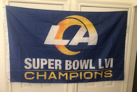 New Los Ángeles Rams Flag 3 X 5 Ft Nfl Champions Super Bowl | Etsy