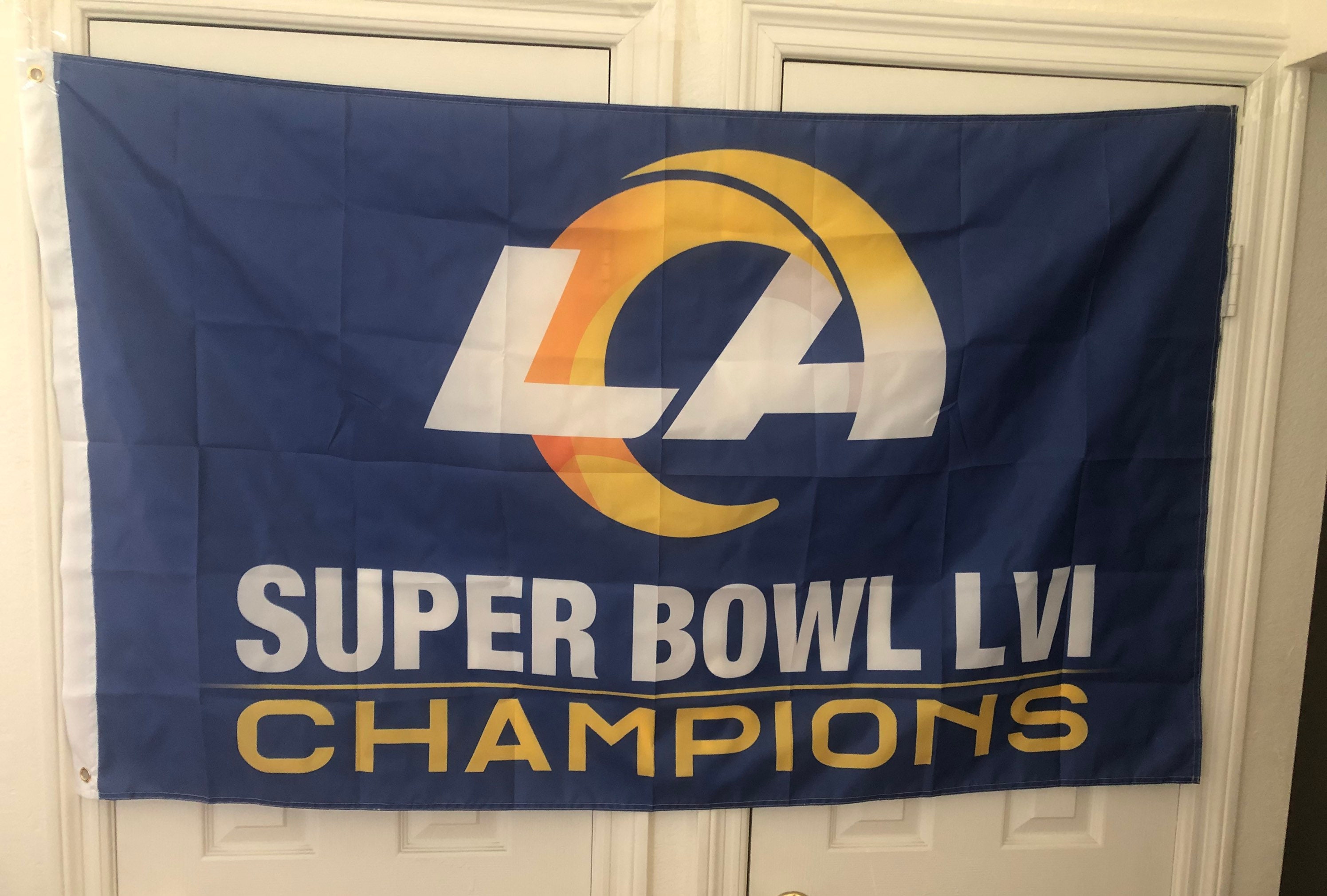 New Los Ángeles Rams Flag 3 X 5 Ft Nfl Champions Super Bowl L.a. Banner ...