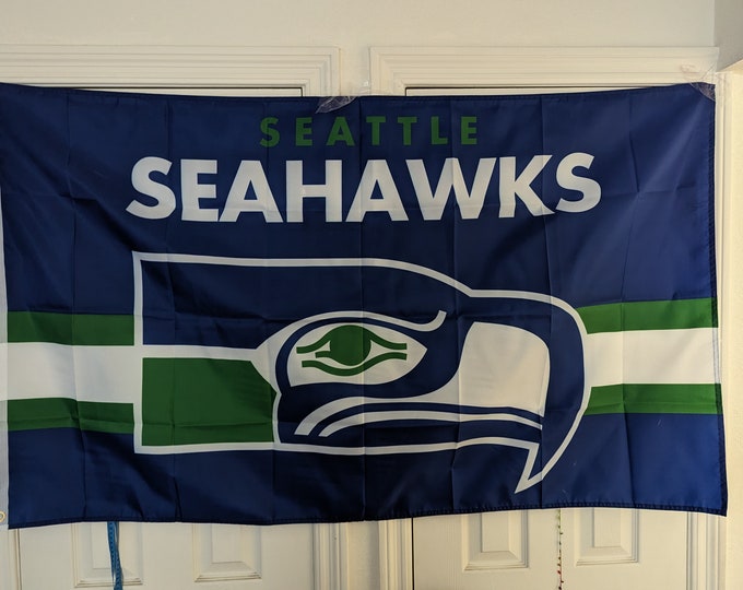 Seattle Seahawks Alternate Logo Metal Cutout - Etsy