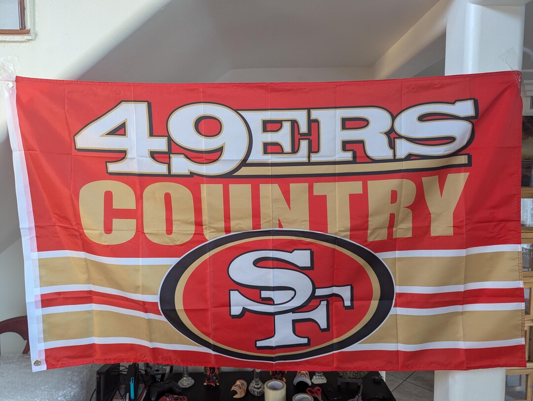 New 3 X 5 Foot San Francisco 49ers Flag Football Banner - Etsy