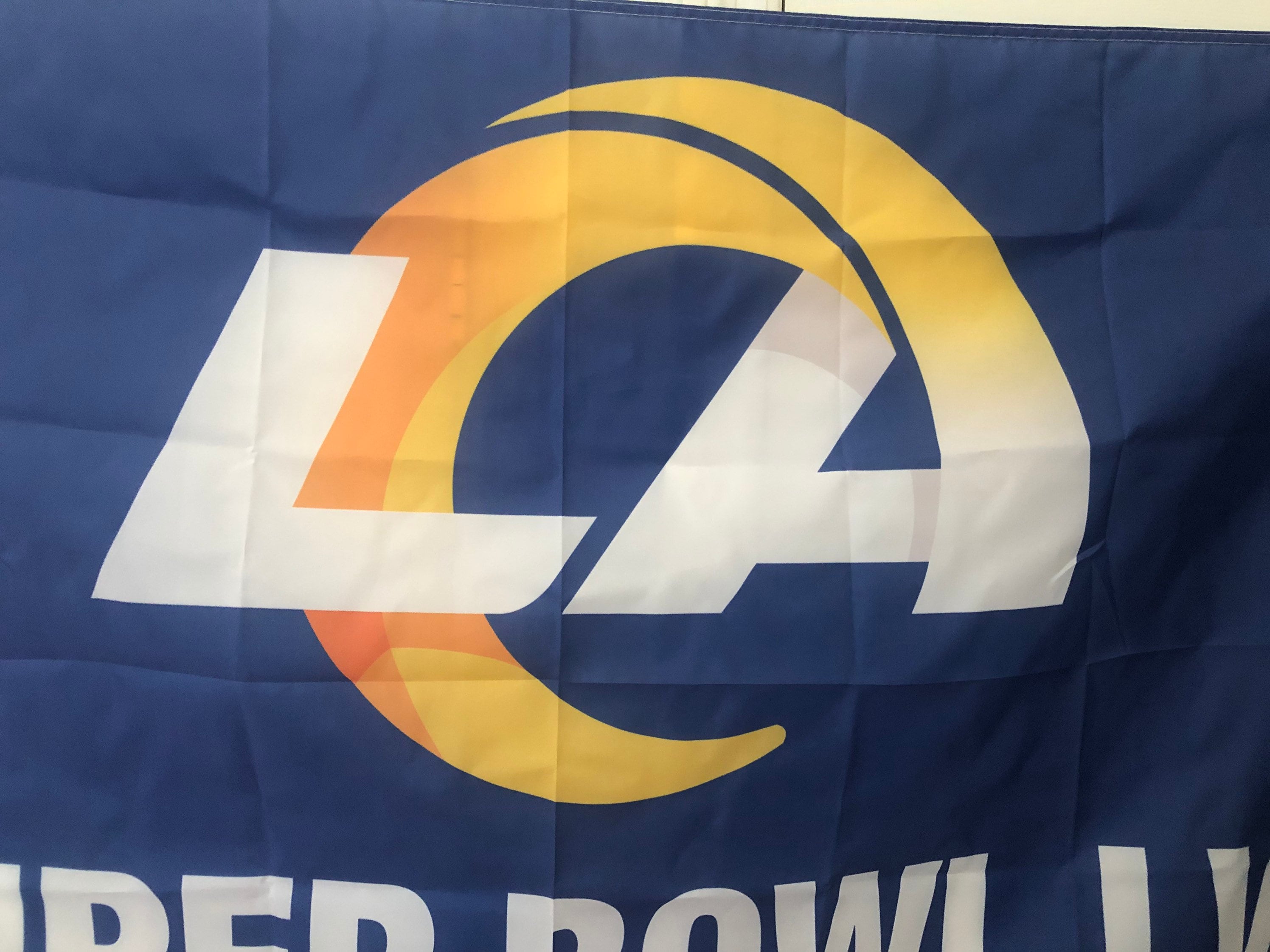 New Los Ángeles Rams Flag 3 X 5 Ft Nfl Champions Super Bowl L.a. Banner ...