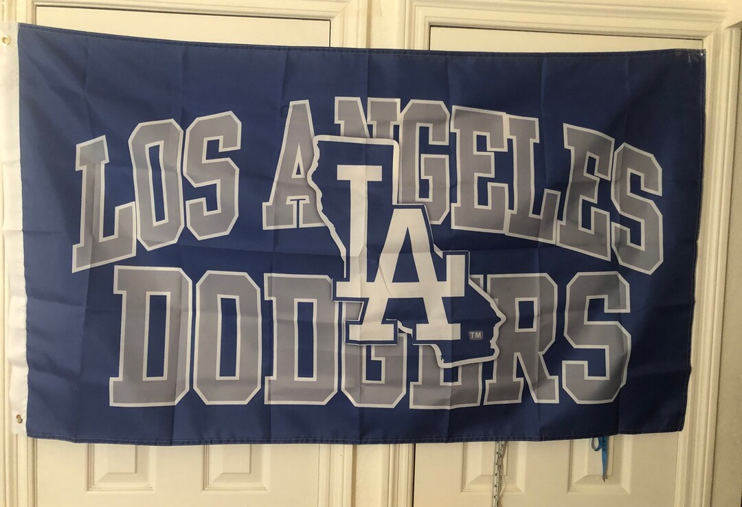 New Los Ángeles Dodgers Flag 3 X 5 Ft California Mlb L.a. Banner La - Etsy