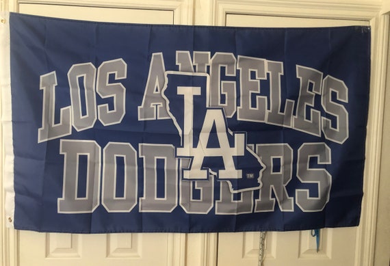 New Los Ángeles Dodgers Flag 3 X 5 Ft California Mlb | Etsy