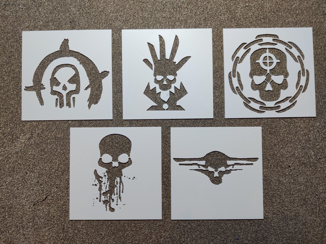 Fallout Raider Stencil Bundle 1 - Etsy