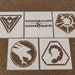 Fallout Corporations Stencil Bundle 2 - Etsy