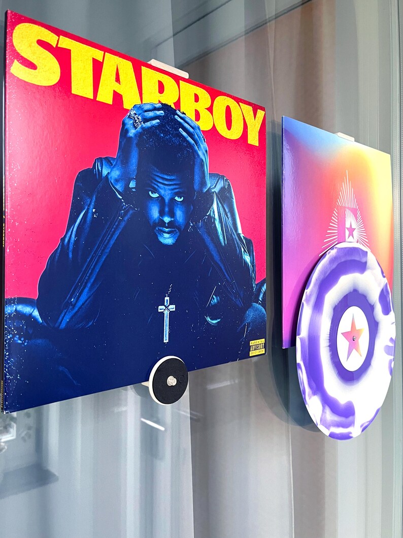 04. Vinyl Wall Mount and Hanger | Record Display | Holder | Album ...