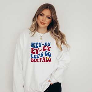 Hey Ey Ey Ey Let's Go Buffalo Football Shirt - Etsy