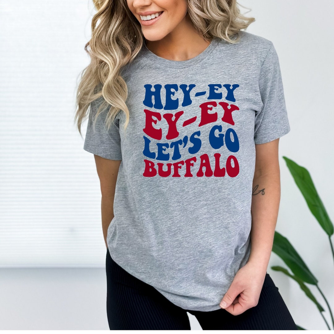 Hey Ey Ey Ey Let's Go Buffalo Football Shirt - Etsy