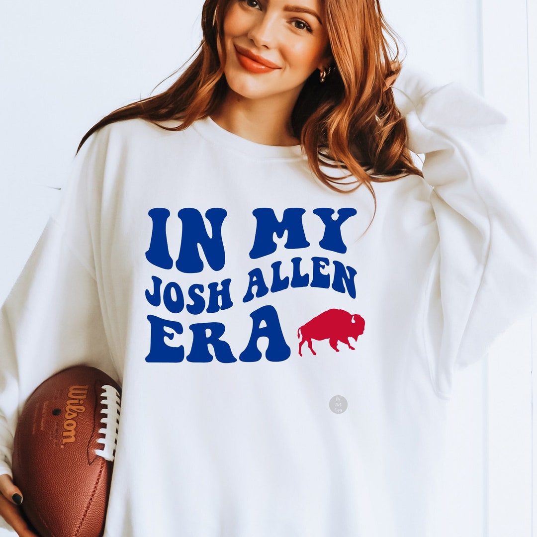 In My Josh Allen Era Retro Wave Division Champions Buffalo Football T ...