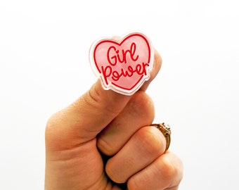 Girl Power Badge - Etsy