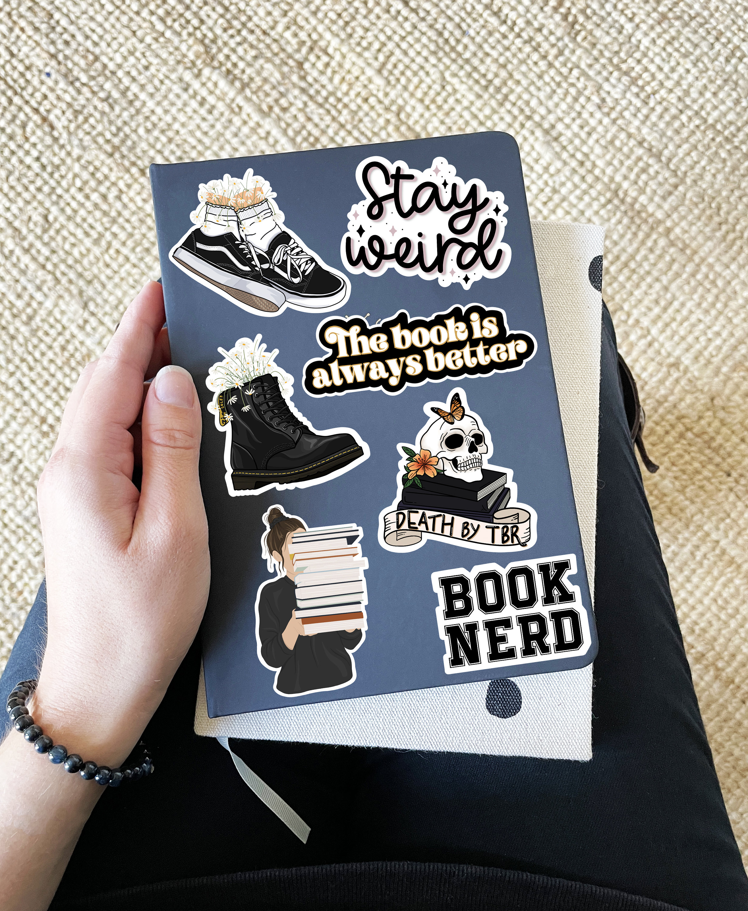 Death by TBR Sticker Kindle Sticker Book Lover Sticker - Etsy UK
