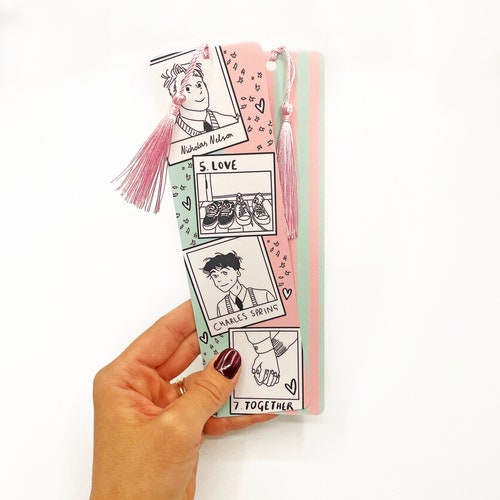 Heartstopper Bookmark - Etsy