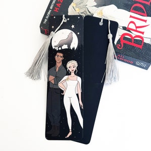 Vampire and Werewolf Silver Foiled Bookmark | Ali Hazelwood | Bride ...