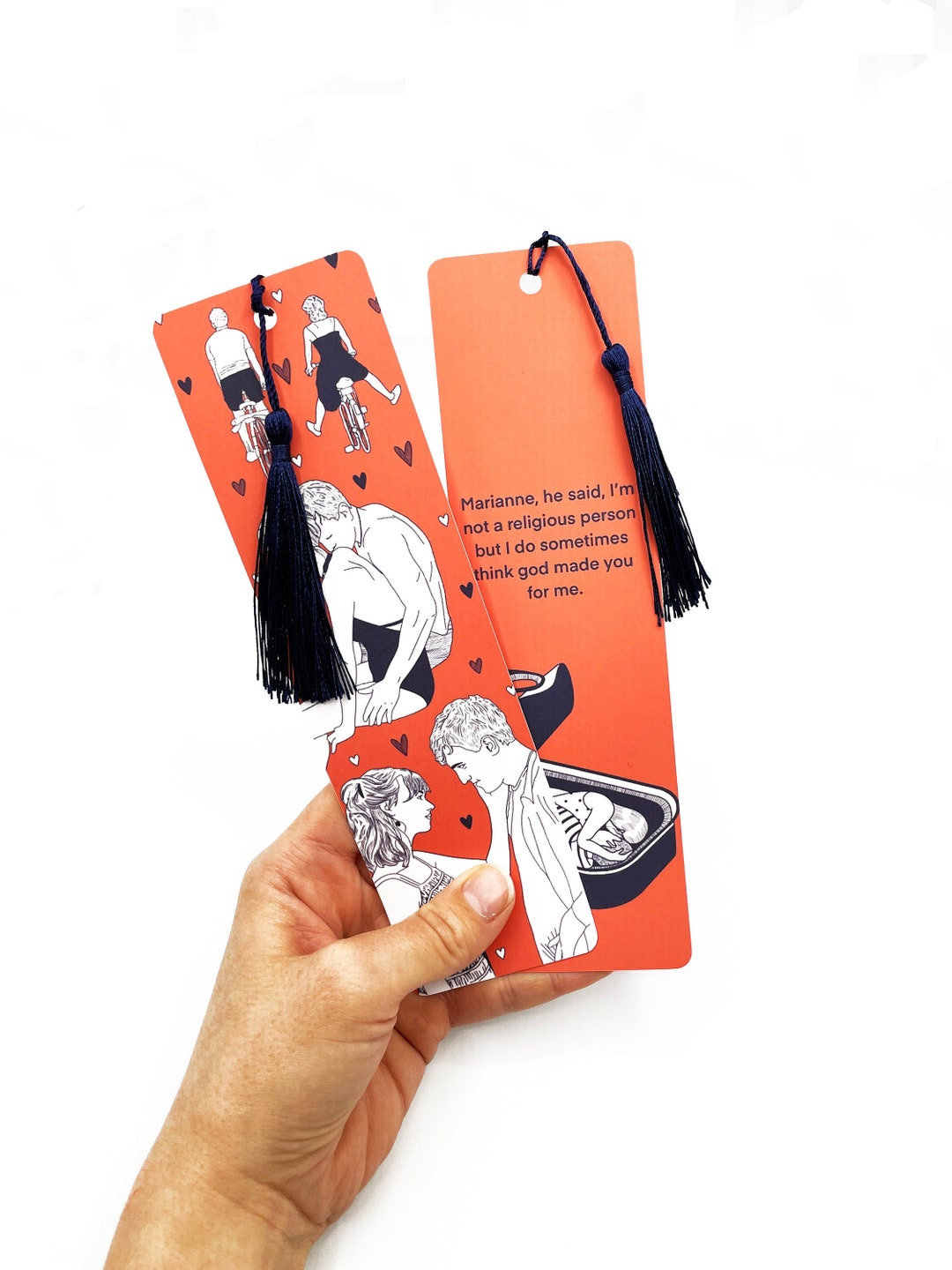 Normal People Inspired Bookmark | Book Lover | Book Worm | Gift for ...