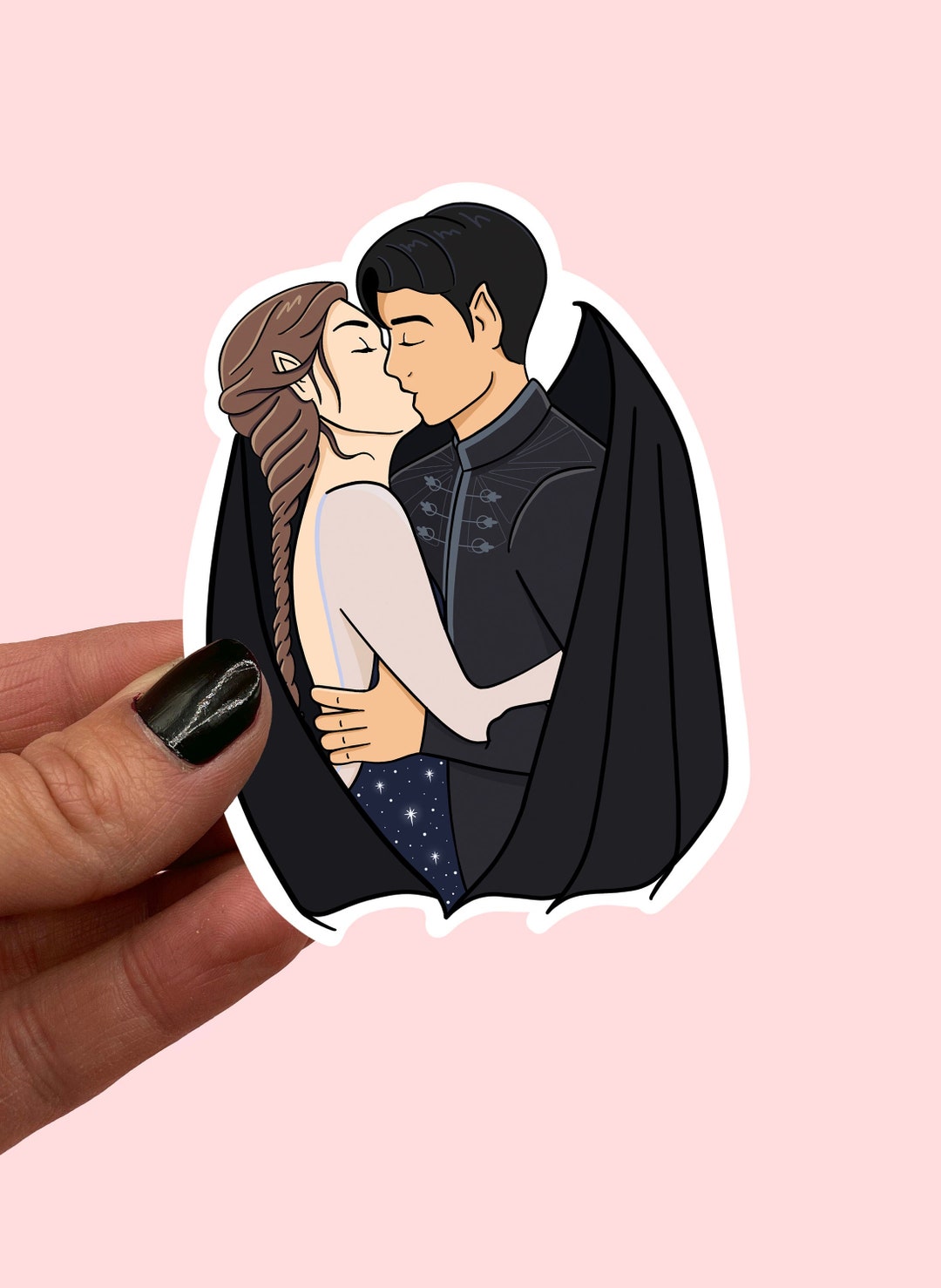 ACOTAR Sticker ACOMAF Feyre and Rhysand Sticker Book Sticker Book Lover ...