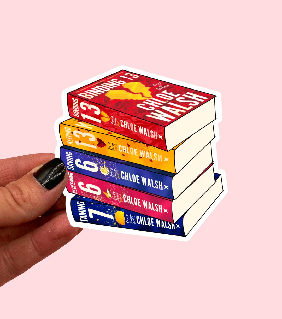 Boys of Tommen Book Stack Sticker - Etsy