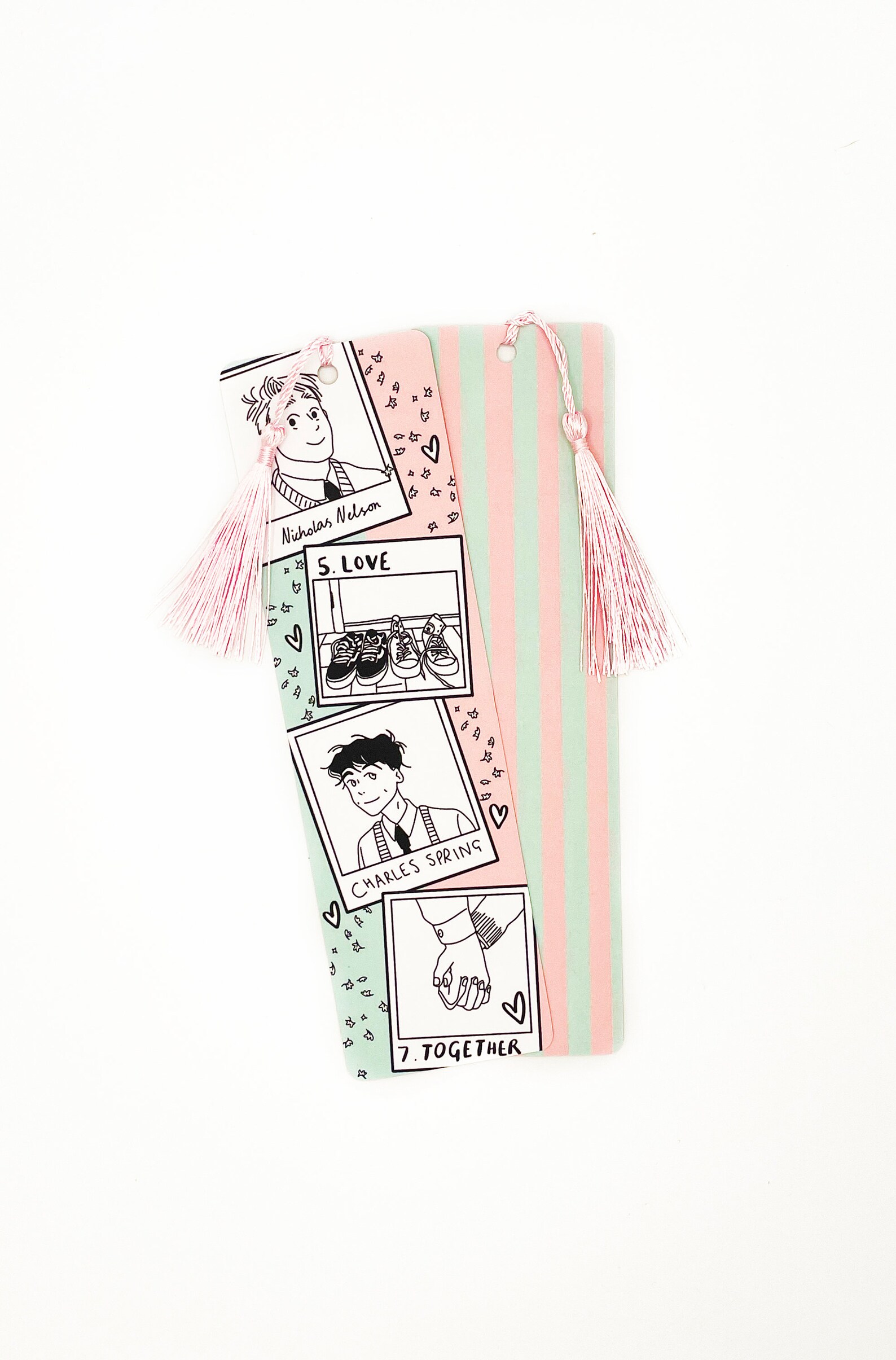 Heartstopper Inspired Bookmark Book Lover Book Worm Gift - Etsy UK