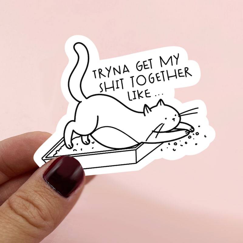 Funny Vet Cat Decals - Etsy UK