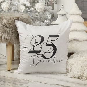 25 December SVG PNG/ Christmas 25 SVG/ Fancy Christmas Number ...