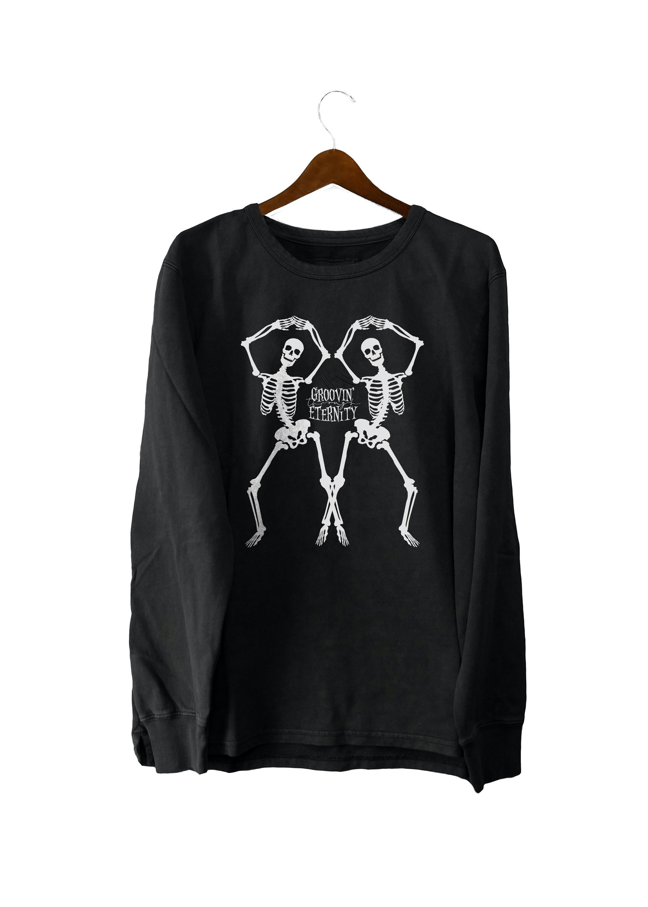 Dancing Skeletons SVG /groovin Through Eternity Skeleton SVG PNG ...