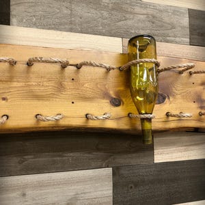 Log Wine Rack - Etsy