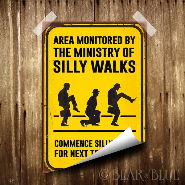 Silly Walks - Etsy