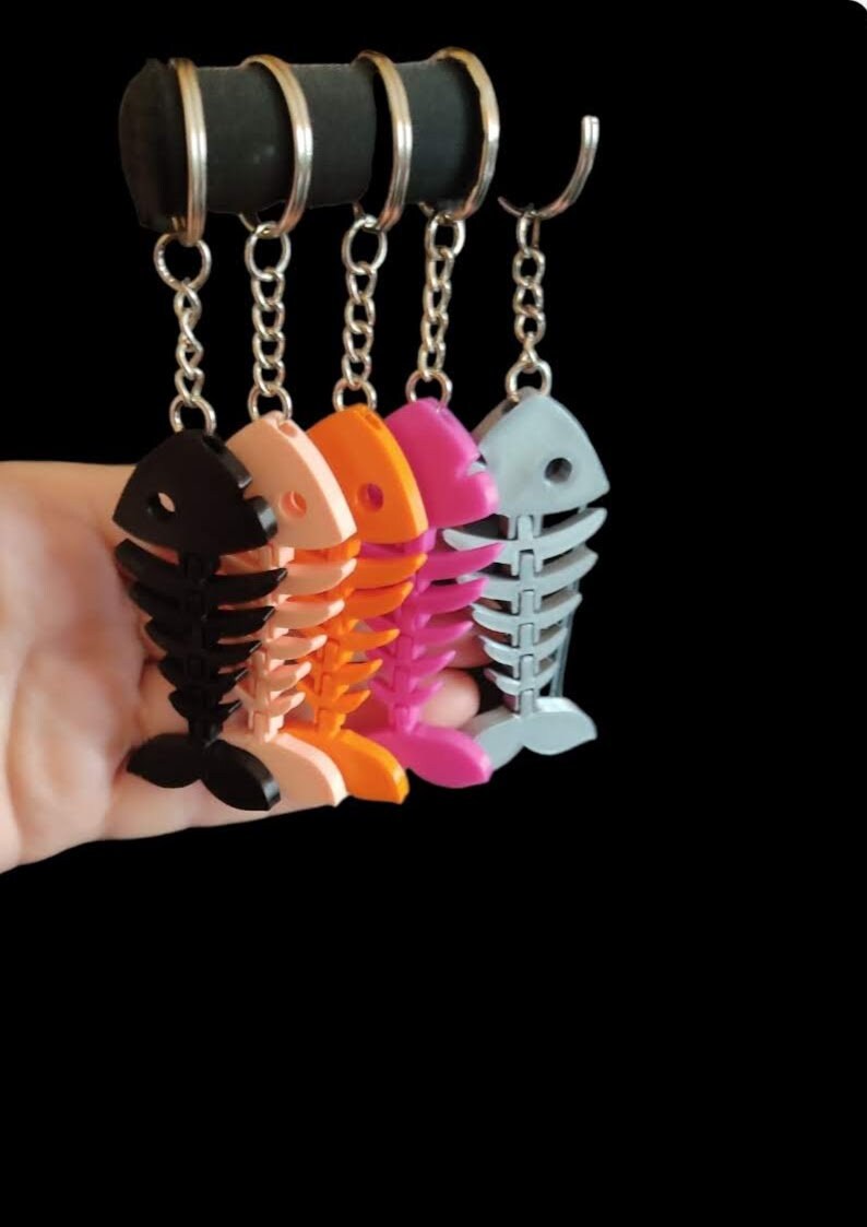 Modern Keychains - Etsy