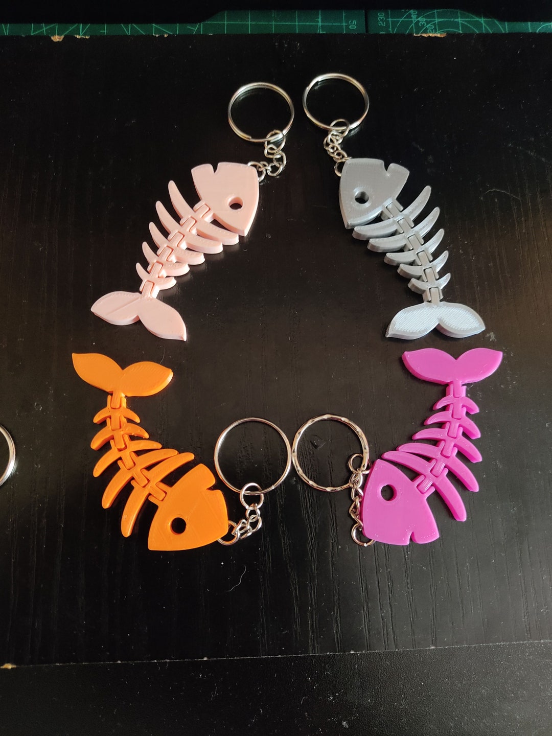 Modern Keychains - Etsy
